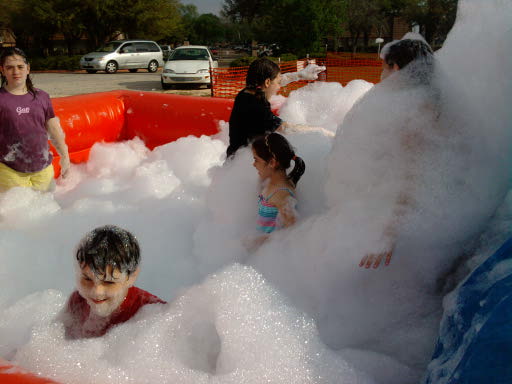 Kid Foam Party Houston - Birthday Foam Parties- Rent Foam Machine